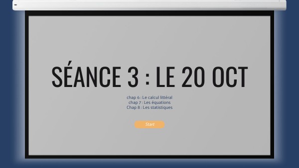 Copie - Présentation Projection | Genially