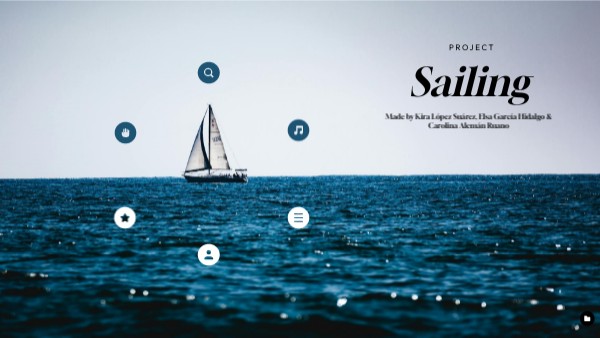 Sailing project | Genially