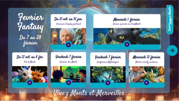 Février Fantasy | Genially