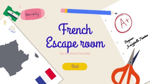 Education Escape Room | Genially