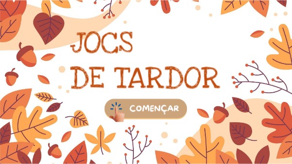 Jocs de TARDOR i3