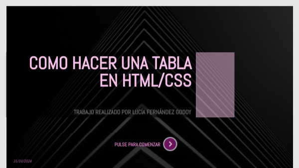 Proyecto Tabla Lucia Fernandez Go | Genially