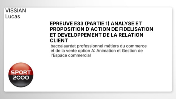 Epreuve E33 | Genially