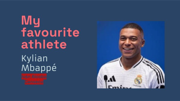 My favourite athlete: Kylian Mbappé