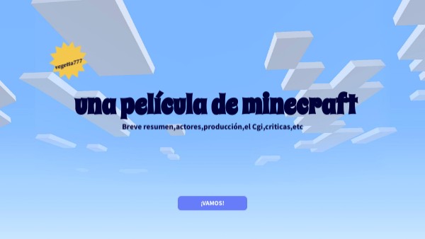 Presentación Esencial minecraft