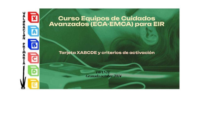 Curso Equipos de Cuidados Avanzados (ECA-EMCA) para EIR