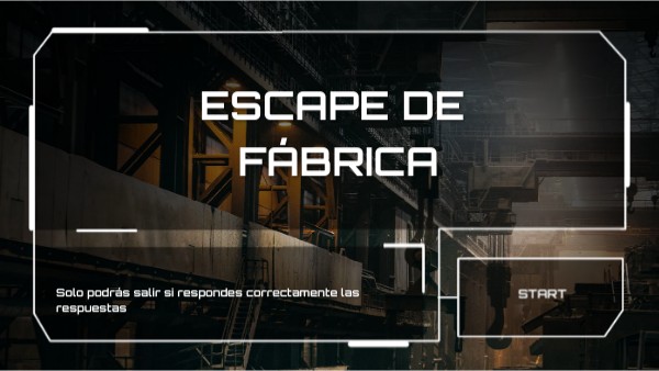FACTORY ESCAPE GAME