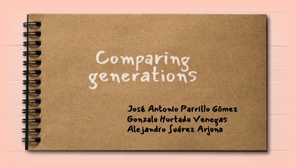 Comparing generations