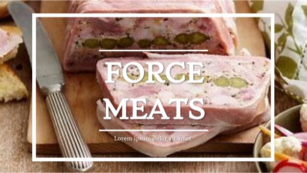 FORCEMEATS
