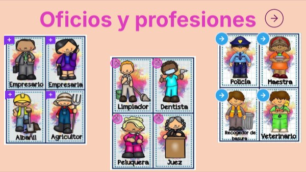 Profesiones, oficios y ¿qué hacen?
