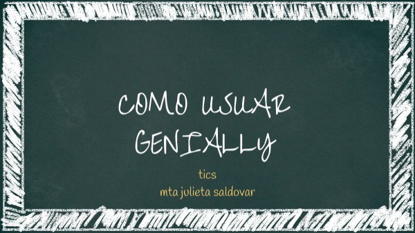 Presentación geneally pasos