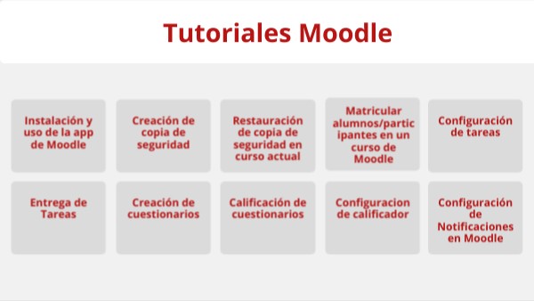 Tutoriales Moodle | Genially