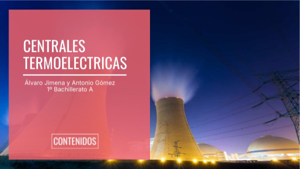 Centrales termoeléctricas