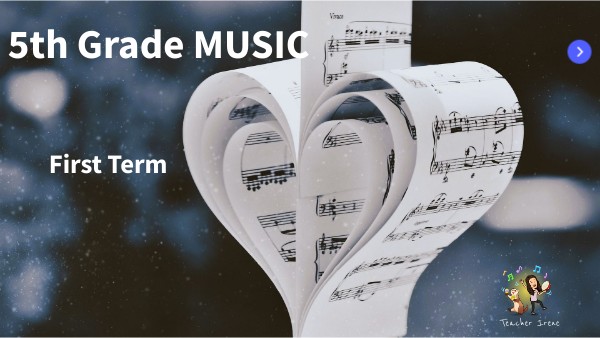 5th Grade Music 2024-25 | Genially