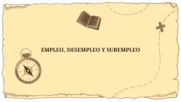 Empleo, desempleo y subempleo