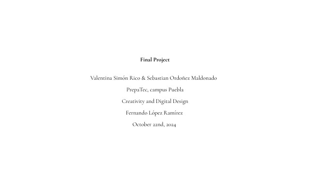 Final Project - Design