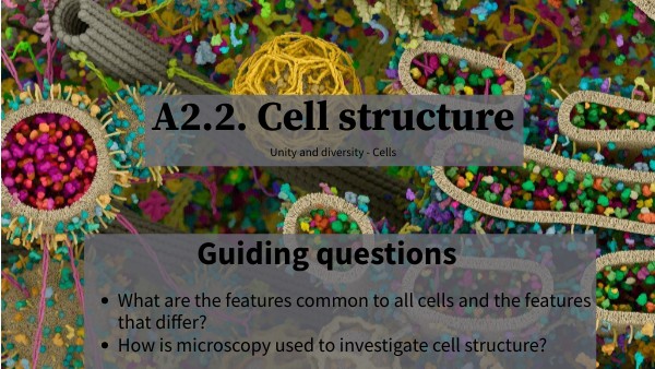 A2.2 Cell structure