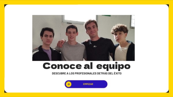 Juego conoce al equipo | Genially