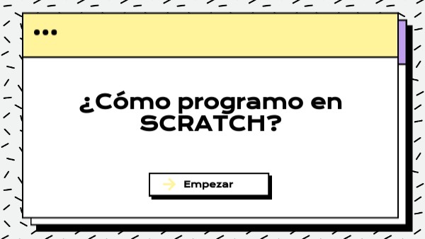 ¿Cómo programo en SCRATCH?