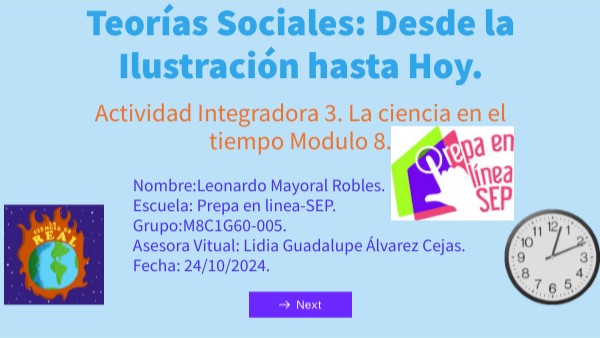 Teorias sociales: desde la ilustración hasta hoy | Genially