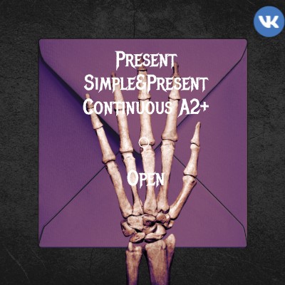Halloween Invitation Present Simple&Present Continuous A2+ | Genially
