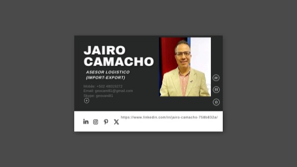 TARJETA PERSONAL JAIRO C.