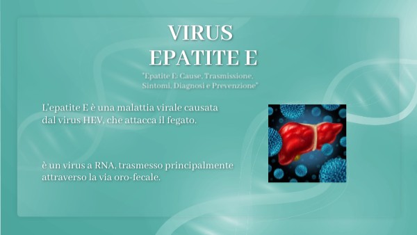 EPATITE E (HEV) | Genially