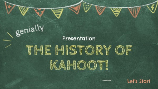 History of Kahoot! | Genially