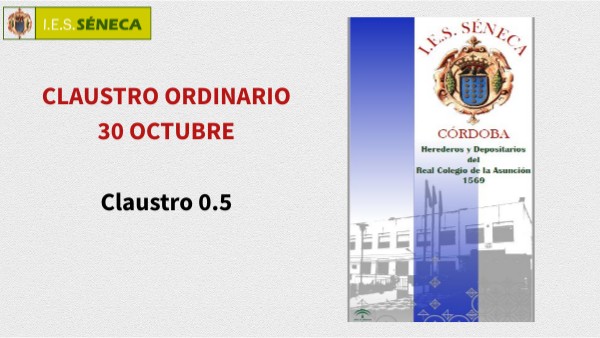 CLAUSTRO 30 OCT 2024 | Genially