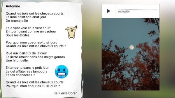 Automne Pierre Coran | Genially