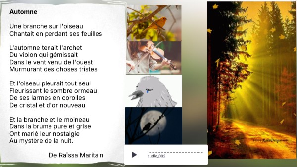 Automne de Raissa Maritain | Genially