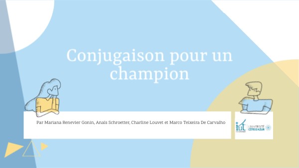 Conjugaison pour un champion