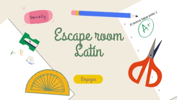 Escape Room Latino | Genially