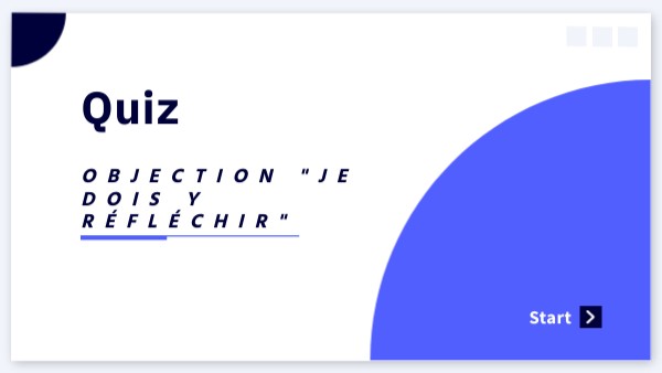 Pourquoi les objections apparaissent-elles généralement?