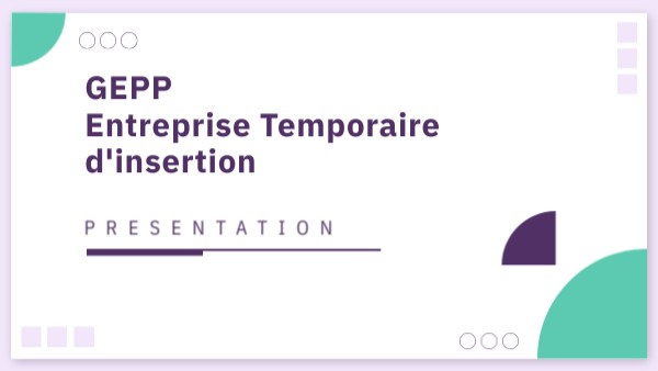 présentation GEPP