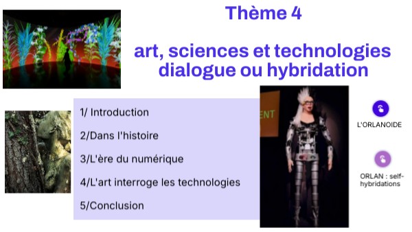 Art, science et technologies | Genially