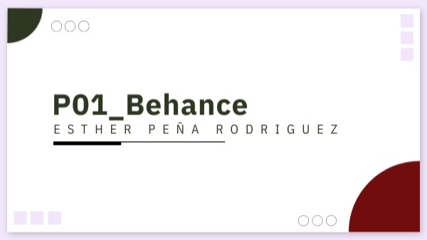 Presentación Behance
