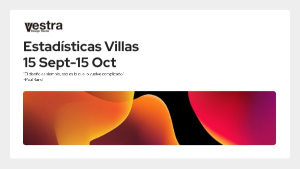 Estadísticas Villas Sep-Oct 2024