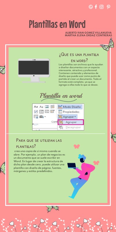 Infografia portadas en word | Genially
