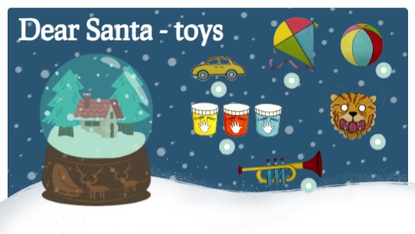 Dear Santa - toys