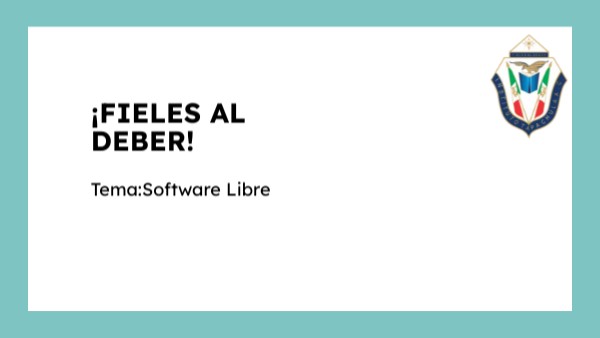 Software Libre | Genially