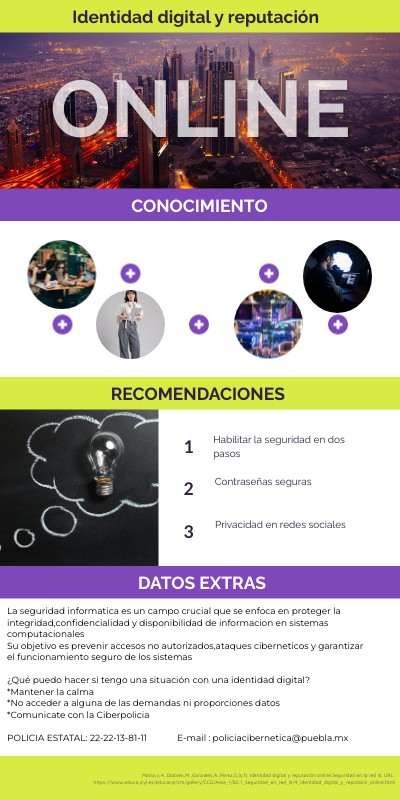 INFOGRAFÍA Identidad Digital y reputación online | Genially