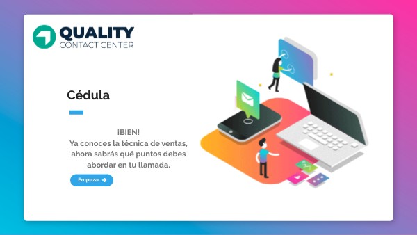 Cédula de calidad | Genially