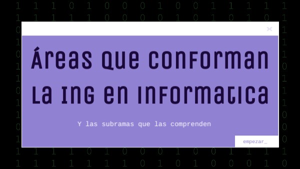 ING. INFORMATICA | Genially