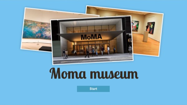 Moma Museum | Genially