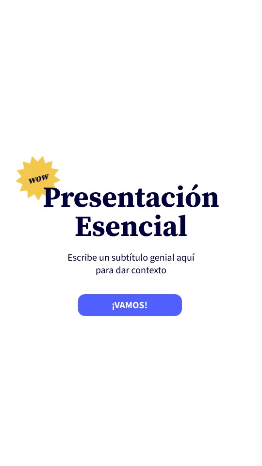 Presentación Esencial Móvil | Genially