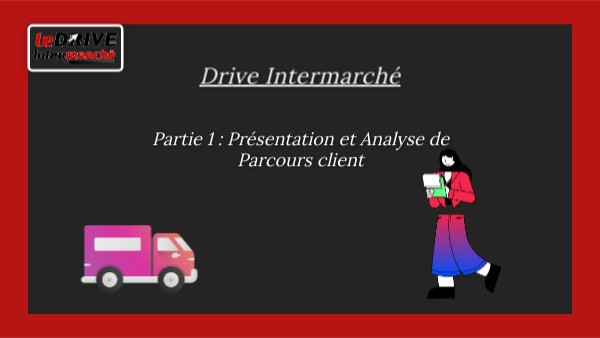 Drive Intermarché : Présentation et analyse de Parcours client | Genially