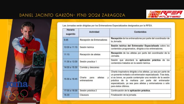 PTND 2024 ZARAGOZA ENTRENADORES | Genially