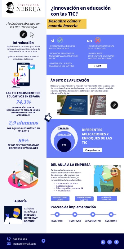 ¿Innovación en educación con las TIC? | Genially
