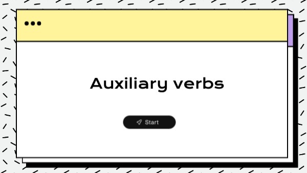 1B - Auxiliary verbs | Genially